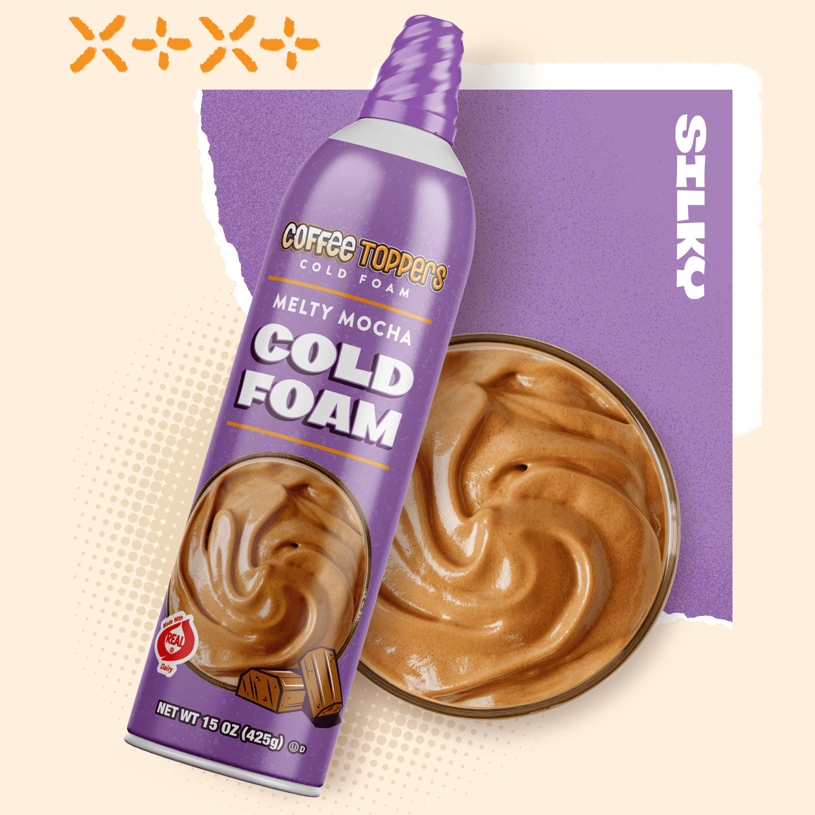 Coffee Toppers | Foam coffee cream toppers for lattes, mochas, sodas ...